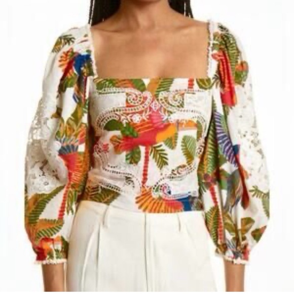 FARM Rio | Tops | Farm Rio Blouse | Poshmark